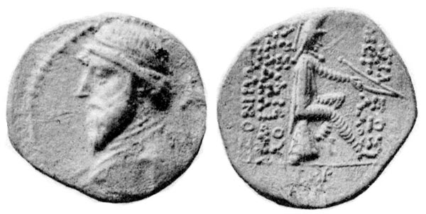 The Parthian Coinage, Plate 1 (1877)