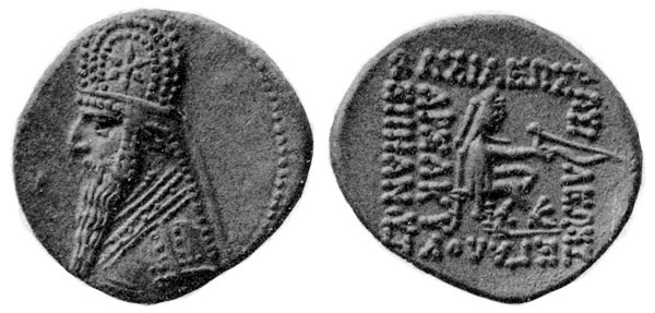 The Parthian Coinage, Plate 1 (1877)