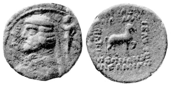 The Parthian Coinage, Plate 3 (1877)