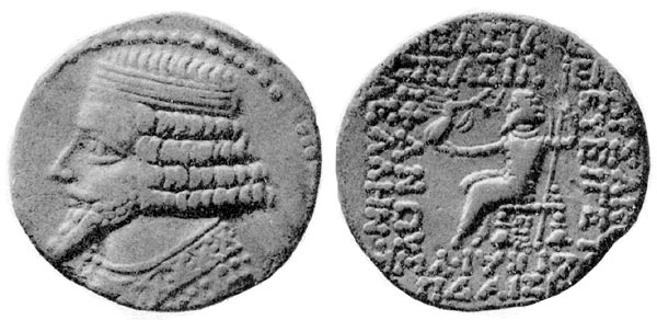 The Parthian Coinage, Plate 4 (1877)