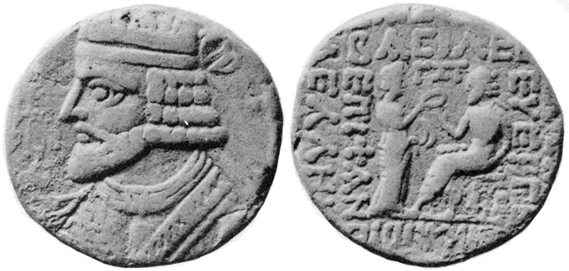 The Parthian Coinage, Plate 5 (1877)