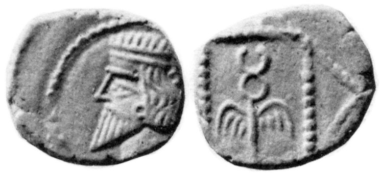 The Parthian Coinage, Plate 6 (1877)