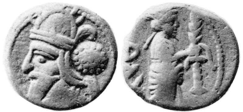 The Parthian Coinage, Plate 6 (1877)