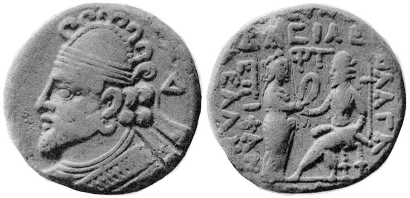 The Parthian Coinage, Plate 7 (1877)